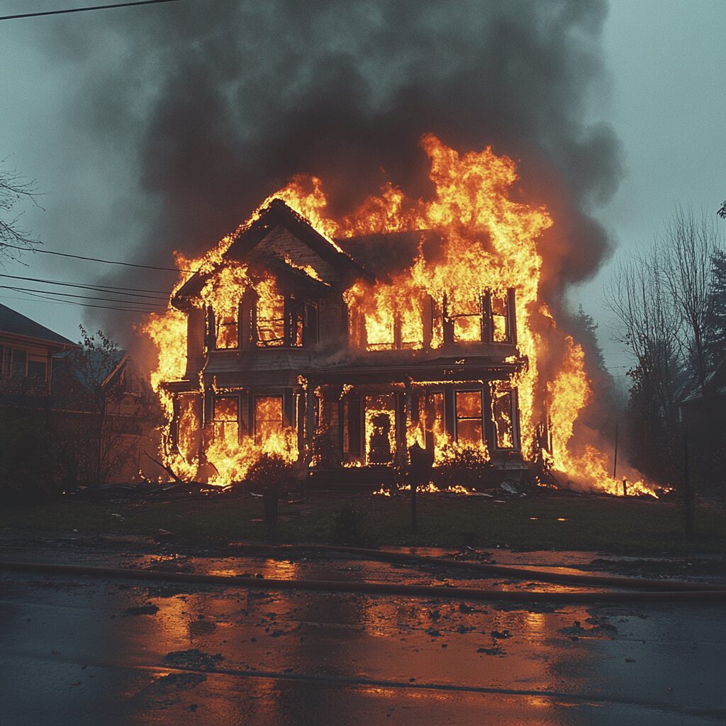 House Fire Destroys Family Home Leaving Devastation Behind