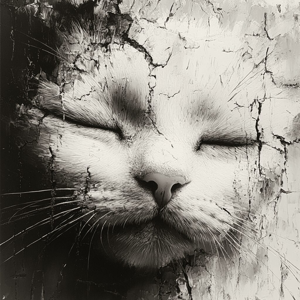 Monday Left Me Broken Cat Captures Our Relatable Struggles